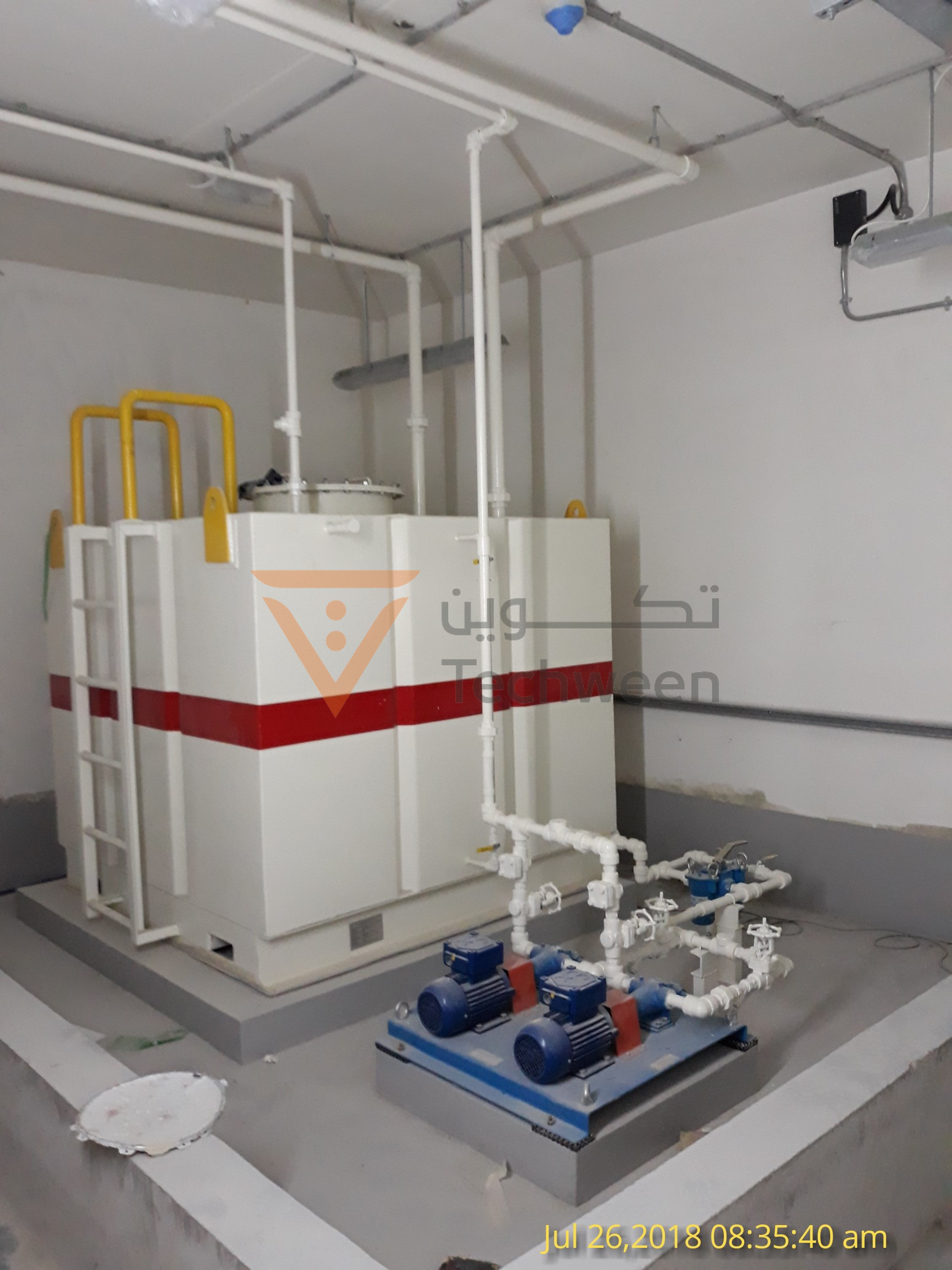 Diesel Storage Tanks and Fuel Control System Backup Generators ...